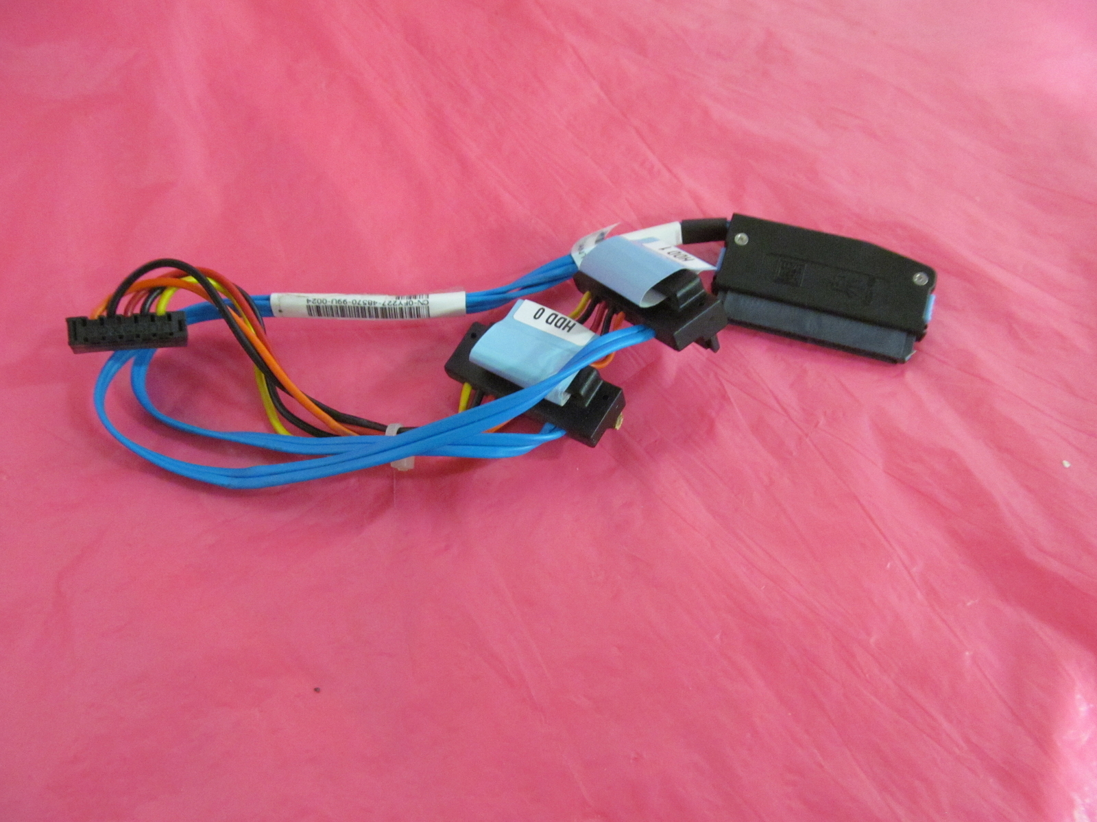 FY227 Dell, Inc PowerEdge T100 T105 SAS SATA Data Power Cable Genuine ...