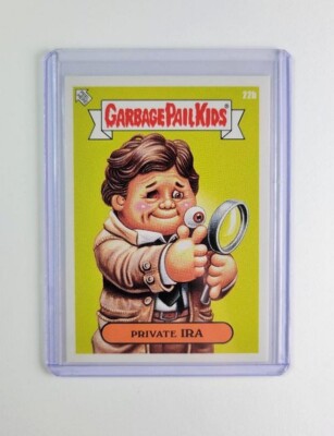 Garbage Pail Kids Private Ira 22b Prime Slime Trashy TV Wave 5 Columbo ...
