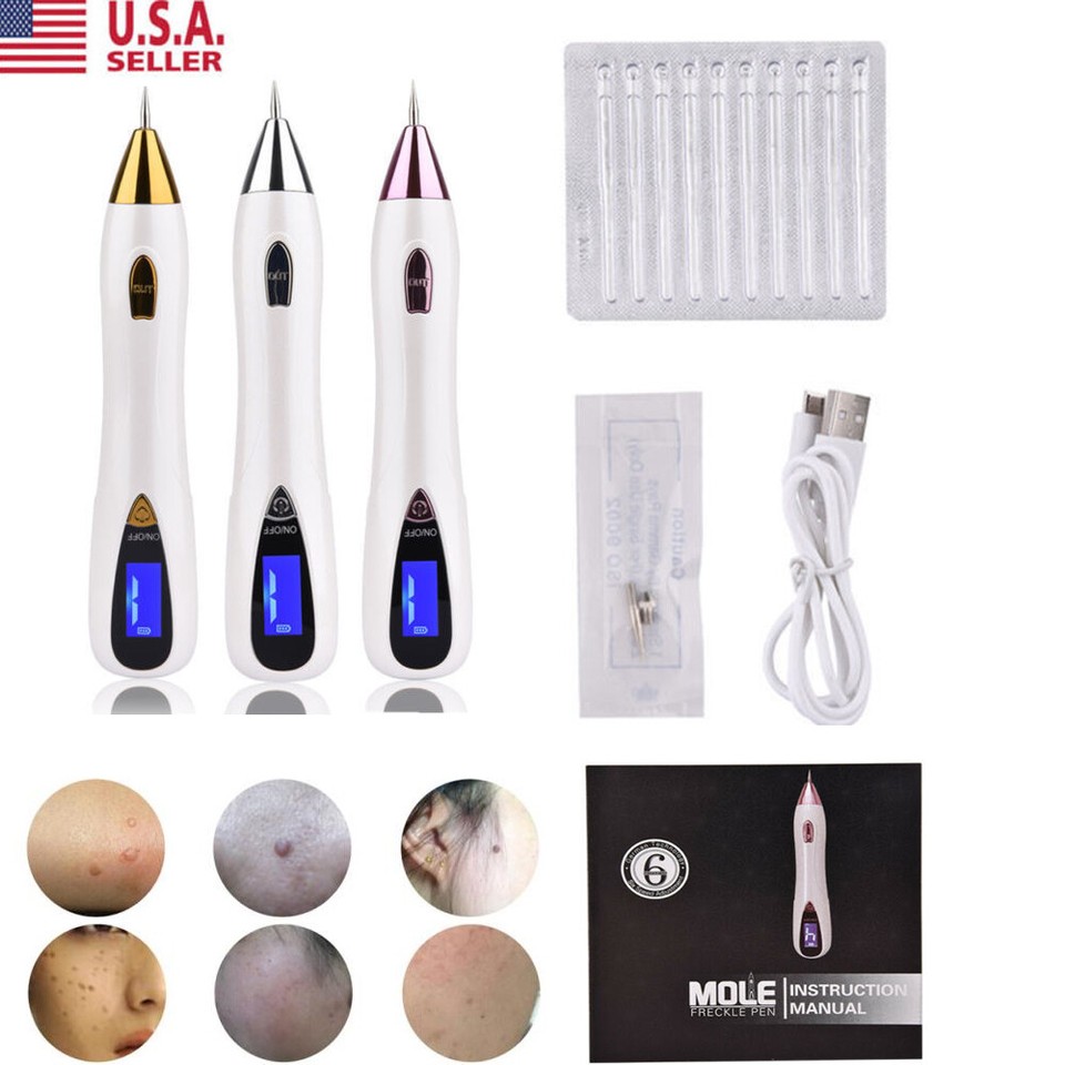 Plasma Pen Laser Skin Tag Mole Wart Remover Pen Dark Spot Tattoo ...