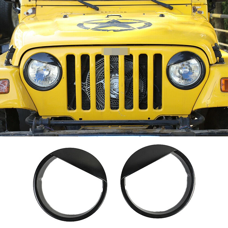 Jeep Wrangler Angry Headlights