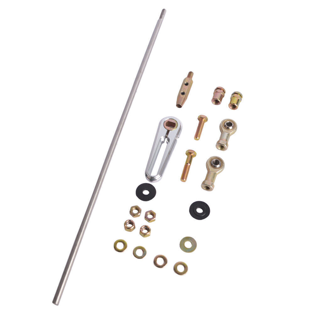 21" Car Adjustable Column Shift Linkage Kit For 350 400 700R4 GM ...