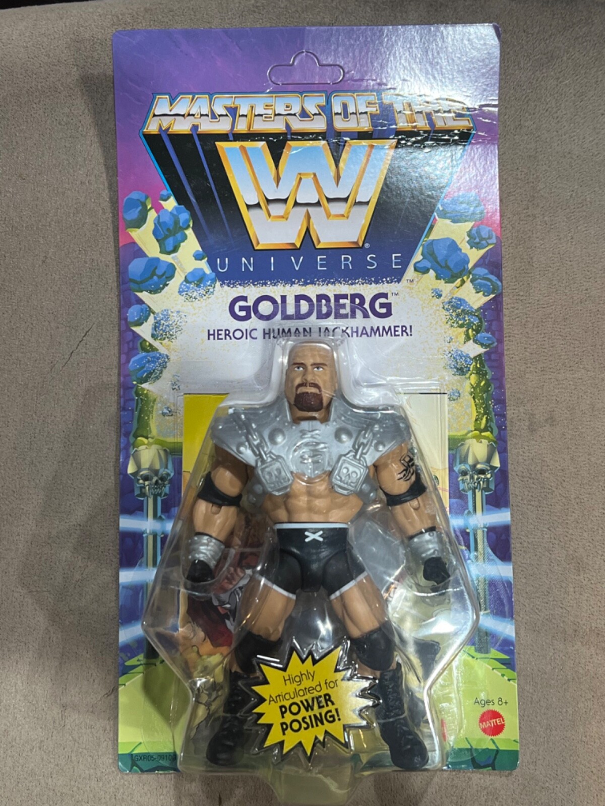 Goldberg Masters Of The WWE Universe 2020 MOTU New Sealed MIB Unpunched ...