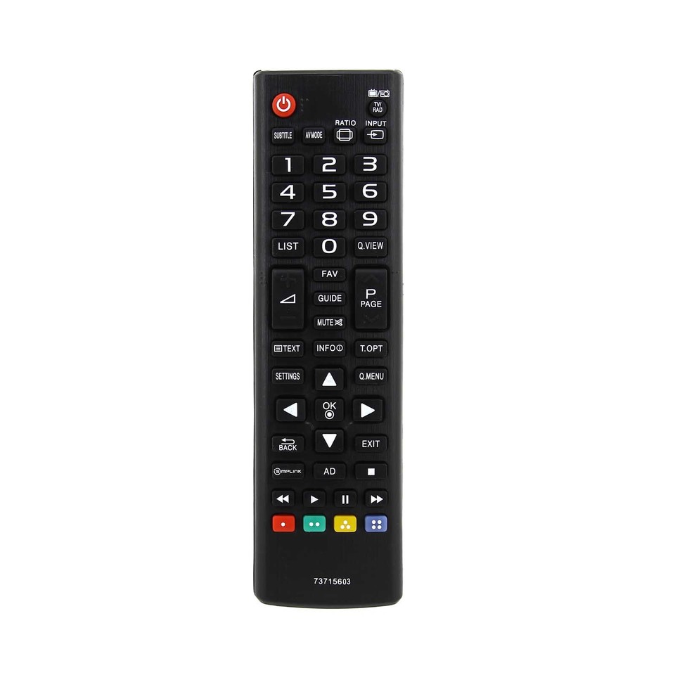 Replacement TV Remote Control For LG AKB73715603 LED Smart Freeview 3D ...