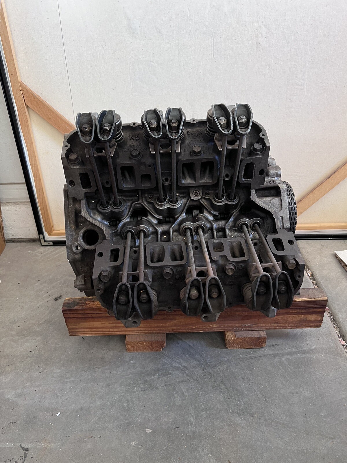 GM Chevy 2.8L V6 14033068 B2 Engine W/ 14054882 Cylinder Heads | eBay