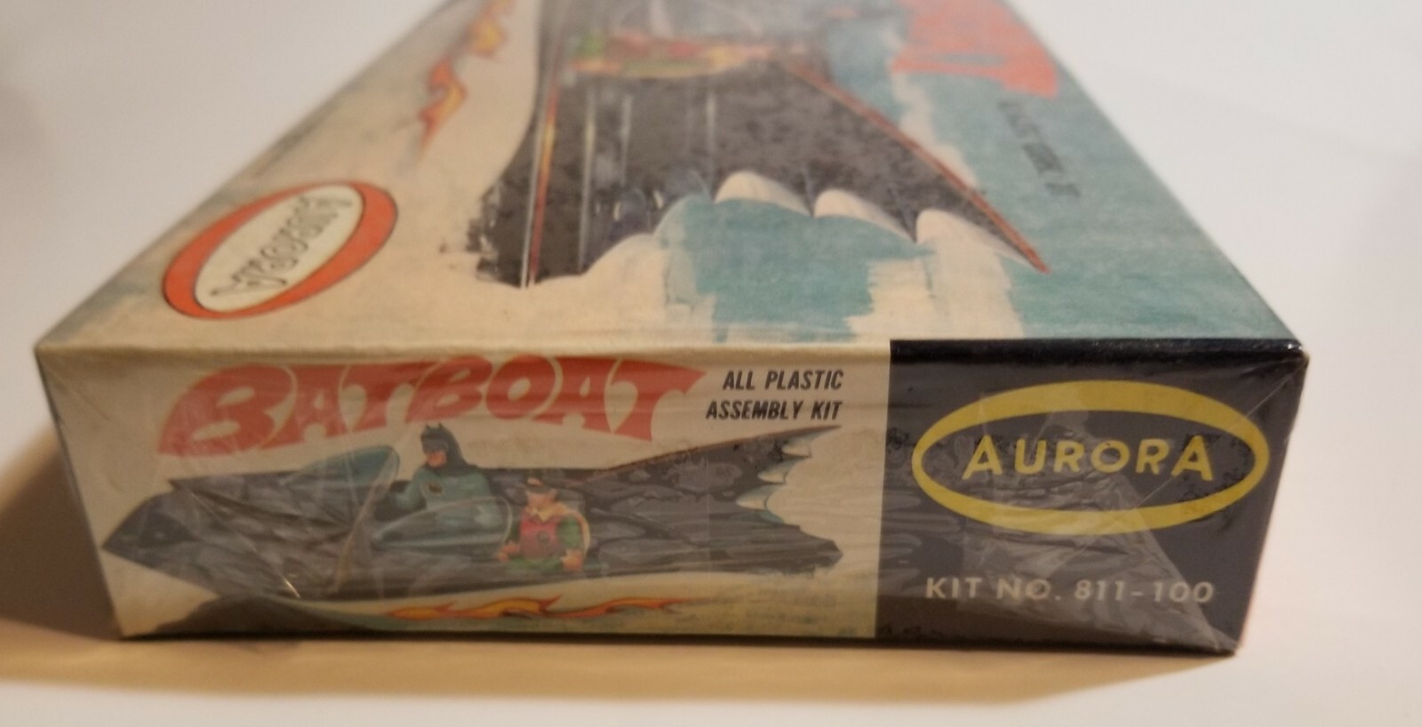 Vintage 1967 Aurora BATBOAT Plastic Assembly Model Kit #811-100 | eBay