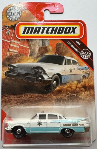 Matchbox 2020 MBX COUNTRYSIDE '59 Dodge Coronet Police Car 94/100 | eBay