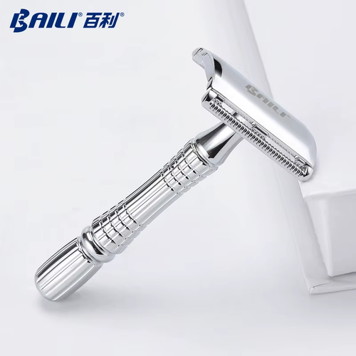 BAILI Adjustable Safety Manual Razor Double Edge Classic Mens Shaving ...