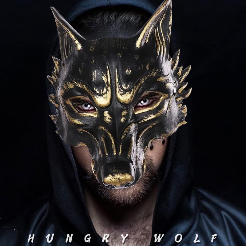 Halloween Masquerade Party Costume Therian Cosplay 3D Animal 3d Fox ...