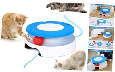 Cat Toy, Interactive Cat Toys for Indoor Cats, Automatic Cat String Toy ...