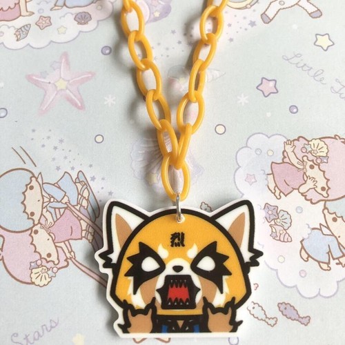 Sanrio Aggretsuko Necklace Gothic Pastel Goth Kawaii Punk Cosplay | eBay UK