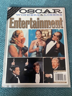 ENTERTAINMENT WEEKLY Magazine April 3 1998 #425 Oscar Winners & Losers ...