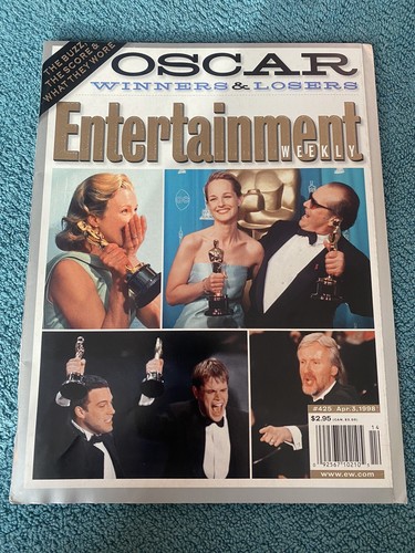ENTERTAINMENT WEEKLY Magazine April 3 1998 #425 Oscar Winners & Losers ...