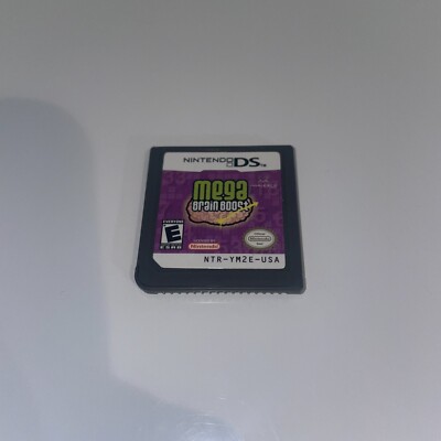 Mega Brain Boost (Nintendo DS, 2008) Cartridge Only - Tested & Working ...