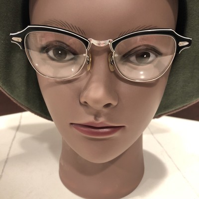 VTG Bausch + Lomb B&L Cat Eye Glasses Frames 1/10 12K GF Gold Fill ...