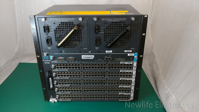 Cisco Catalyst 4506 Gigabit Ethernet Switch w/ Full Module/PS Config WS ...