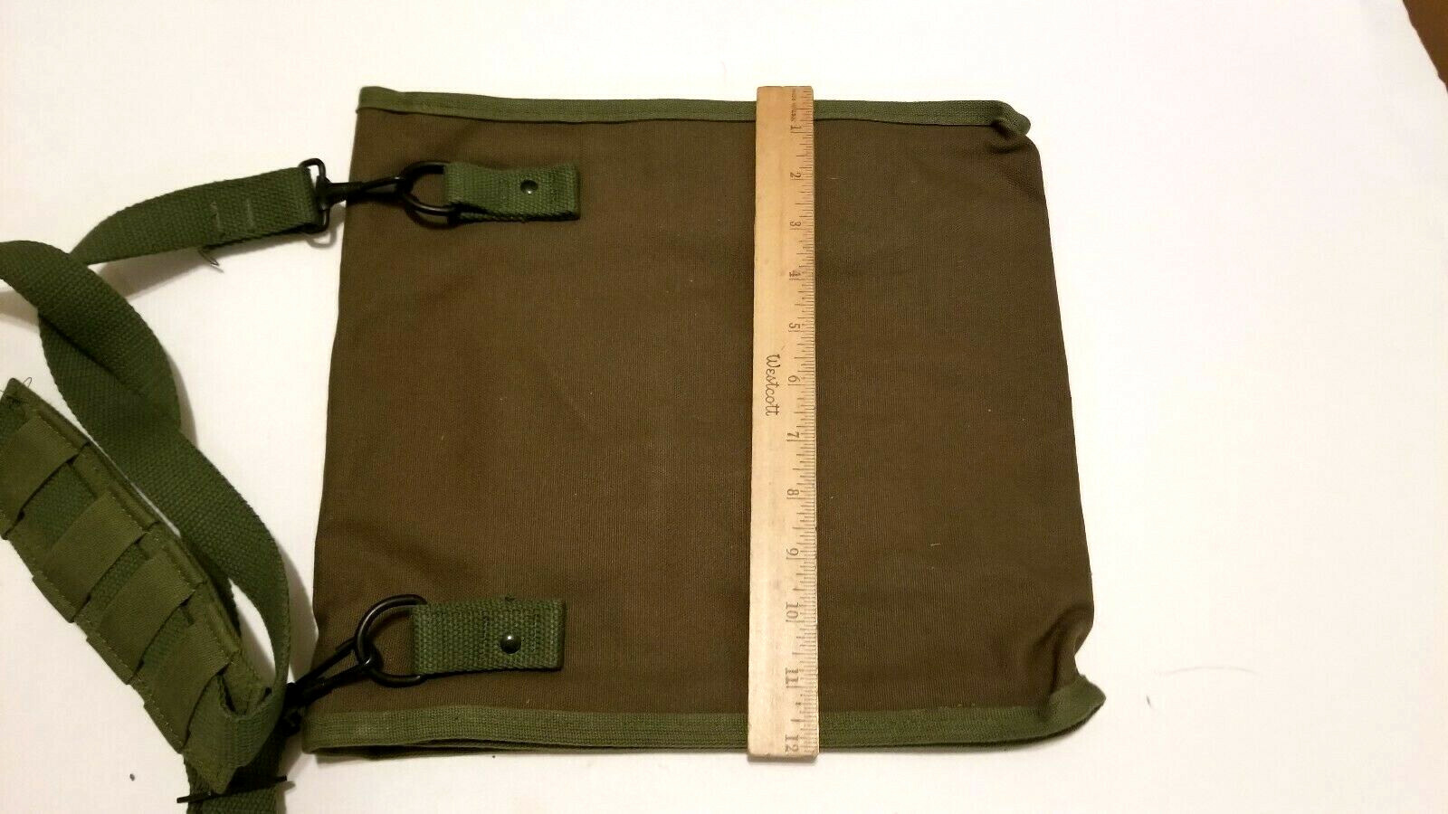 US Made Canvas Map & Photograph Case with Adjustable Shoulder Strap ...