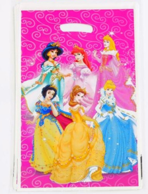 10 Pack Disney Princess Loot Bags Treat Bags Pink Jasmine Belle ...