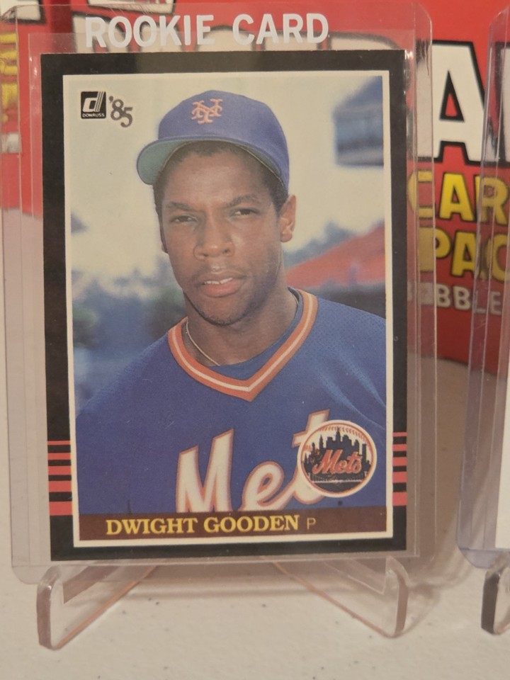 Dwight Gooden 1985 Donruss Topps & Fleer ROOKIE 3 Card LOT Nice! New ...