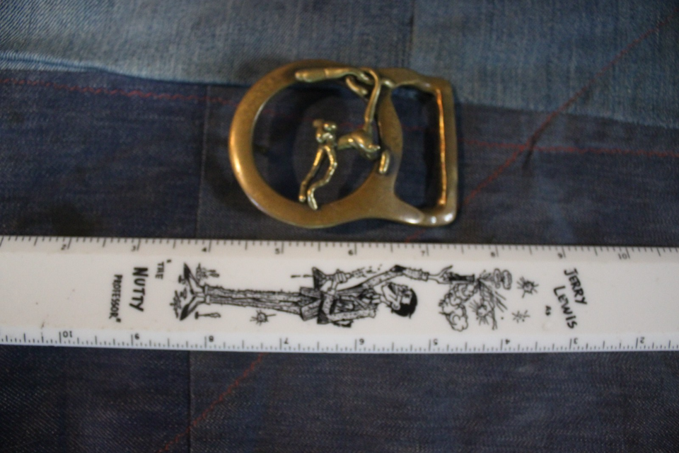 BRASS MONKEY !!! / Vintage 1970s The Master Works / Funky Monkey Belt ...