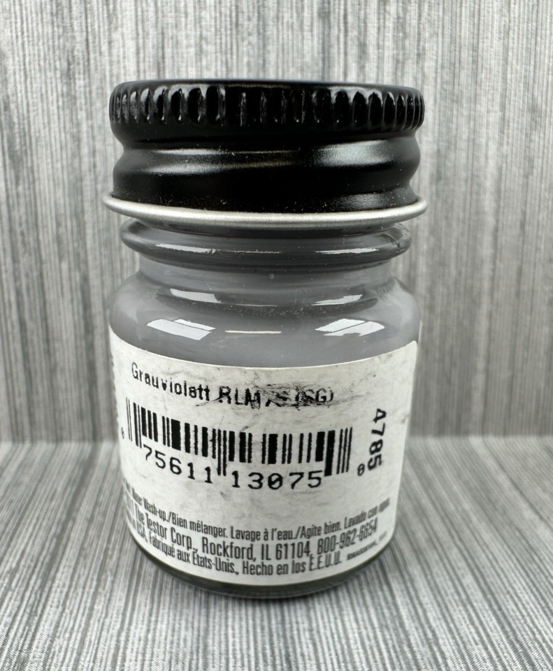 Testor Model Master 4785 Grauviolett RLM75 (SG) Acrylic Paint 1.5 oz | eBay