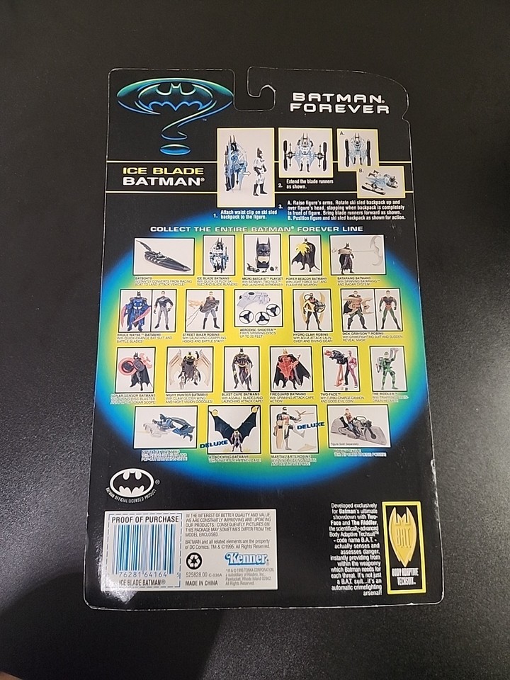BATMAN FOREVER FIGURE ICE BLADE BATMAN 1995 KENNER | eBay