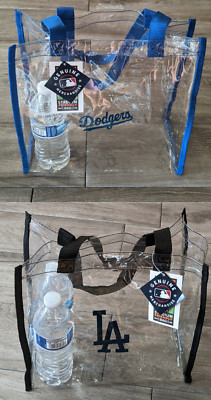 Los Angeles Dodgers Logo Clear Stadium Security Friendly Tote Bag with ...