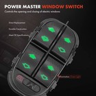 Black Front Driver Side Power Window Switch for Ford Focus 2000 2001 ...