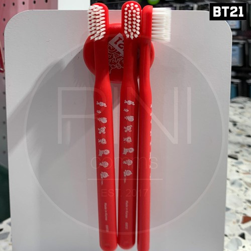 BTS BT21 Official Authentic Goods Magnet Toothbrush SET + Tracking ...