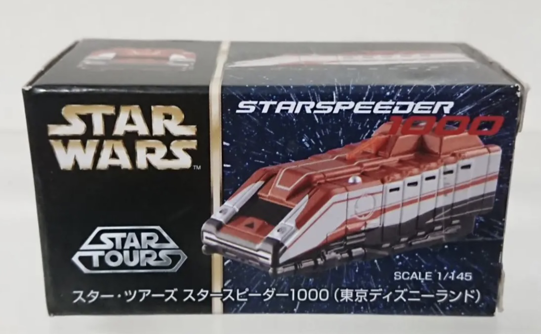 Disneyland Star Tours Toy Car StarSpeeder 1000 Star Wars Tomica Tokyo ...