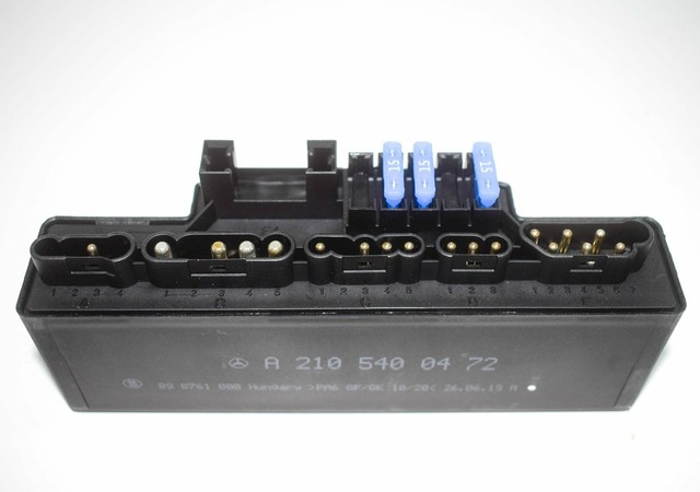 MERCEDES BENZ W210 Power Supply Control Module Relay A2105400472 for ...