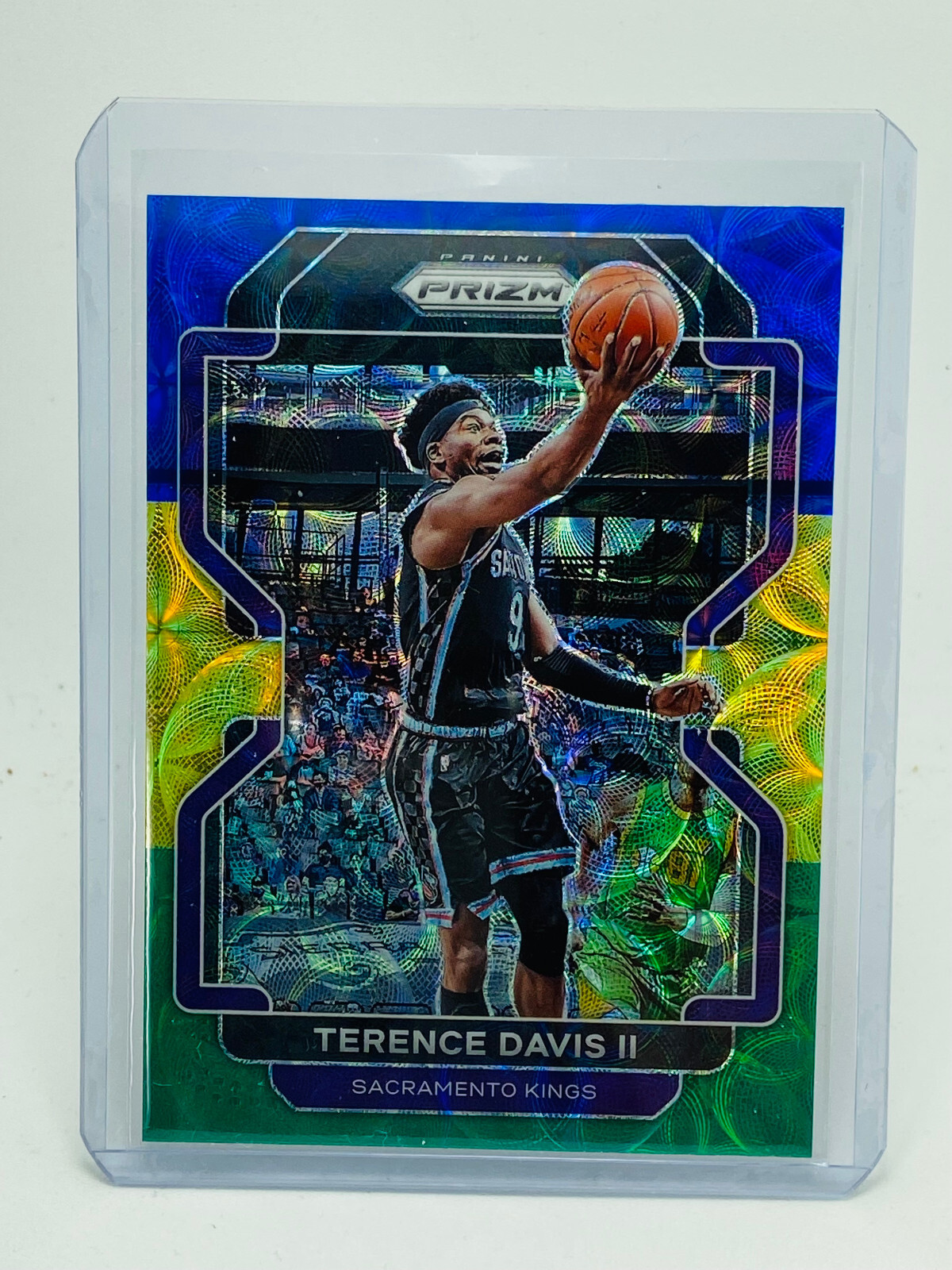 2021-22 Panini Prizm Terrence Davis II Blue / Yellow / Green Choice #139 | eBay