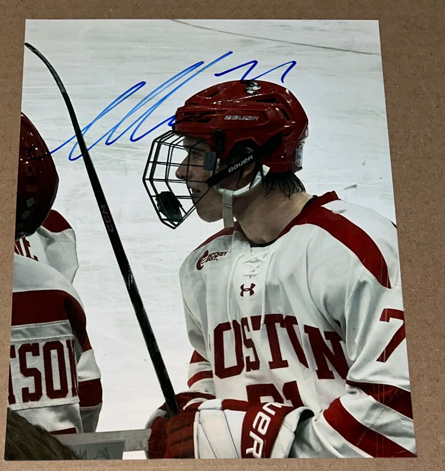 MACKLIN CELEBRINI SIGNED PHOTO 8 X 10 AUTOGRAPHED PHOTO BOSTON ...