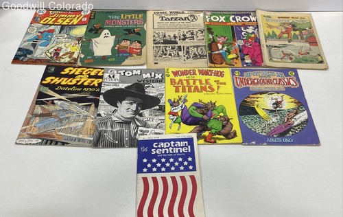 Bundle Of 10 Assorted Vintage Comic Books | eBay
