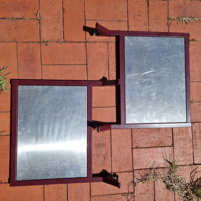 Heatlie Bbq Side Tables Pair CLARET COLOUR | eBay