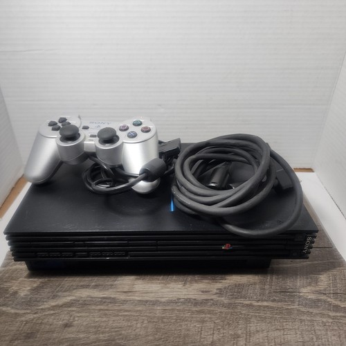 Sony PlayStation 2 Video Game Console Black Model Scph-30001 R ...