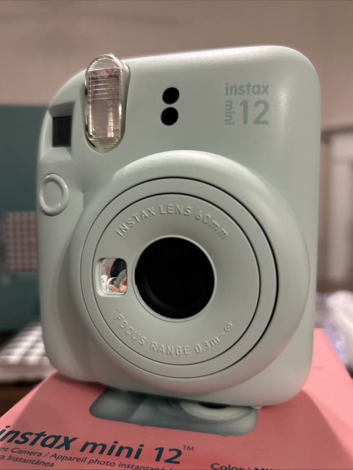 Fujifilm Instax Mini 12 Holiday Bundle - Mint Green | eBay