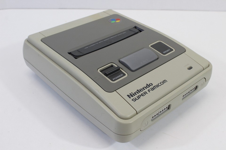 Nintendo Super Famicom Console Japan SFC SNES REGION FREE LED MOD ...