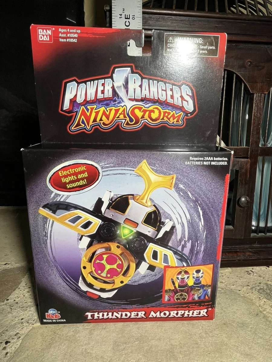 Power Rangers Ninja Storm Thunder Rangers Blake