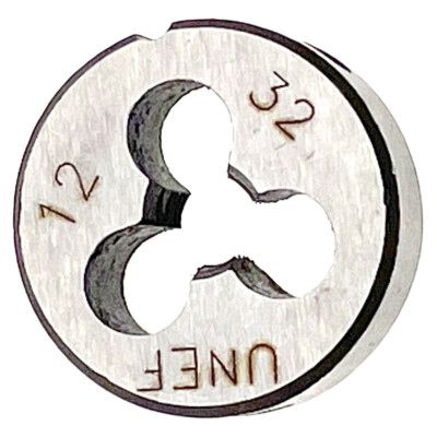 12-32 Die Right Hand 12x32 UNEF Die RH 12 - 32 Thread Die 12 x 32 Round ...