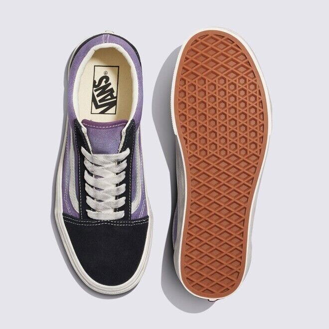 New Vans Old Skool "Wave Washed" Shoes - Purple (VN000CR5PRP) | eBay