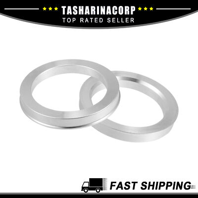 Universal Piece of 2 OD 78.1mm to ID 60.1mm Car Hub Centric Rings Wheel ...