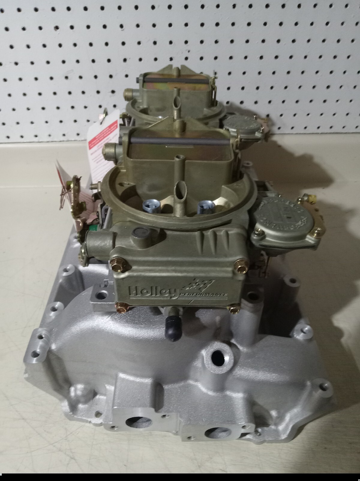 Chrysler 426 Hemi Dual Quad Intake Keith Black 2531921 With Holley ...