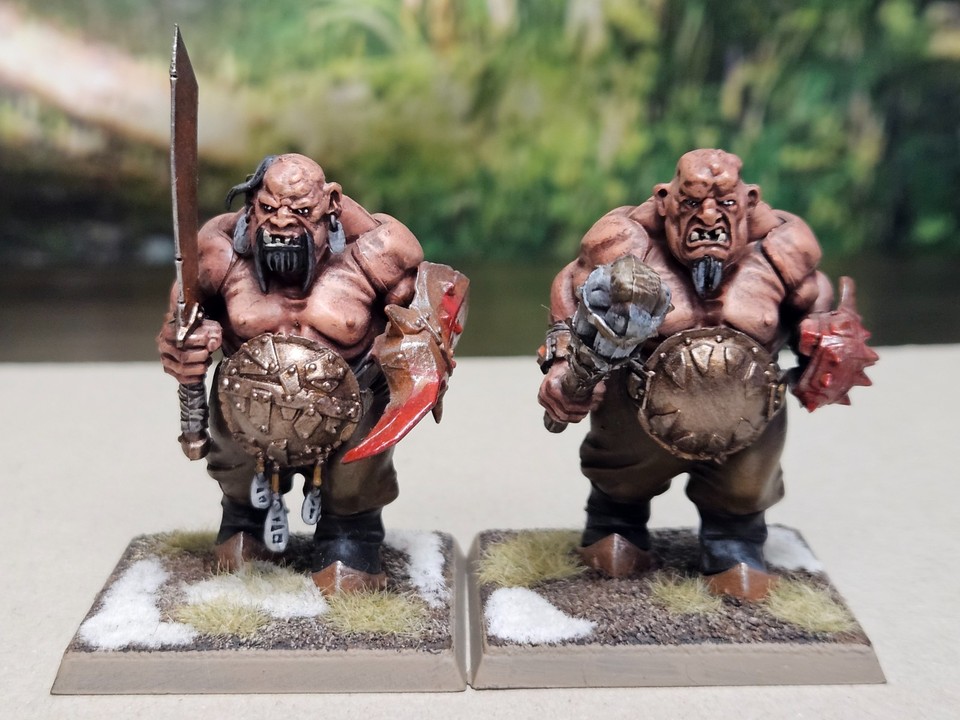 6 Ogre Bulls Gluttons Ogor Mawtribes Ogre Kingdoms Warhammer Age of ...