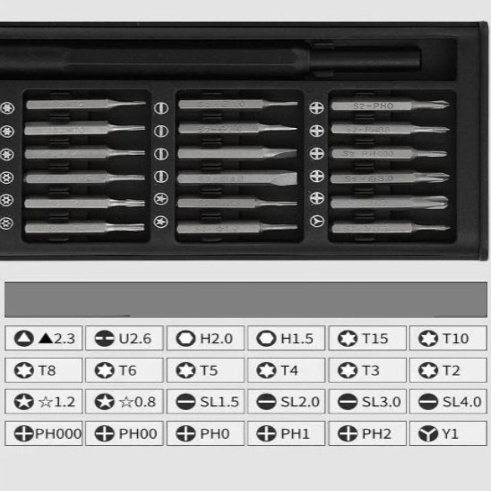 Case Mini Tool Screwdriver Set Screwdriver Kit 25 In 1 Precision ...