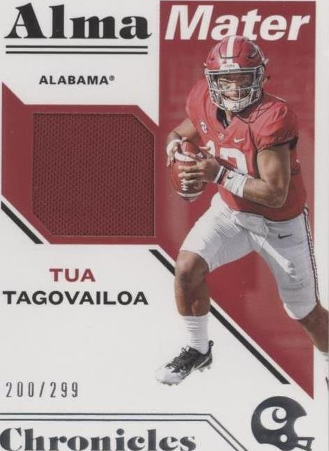 2020 Panini Chronicles Draft Picks - Alma Mater Materials Tua ...