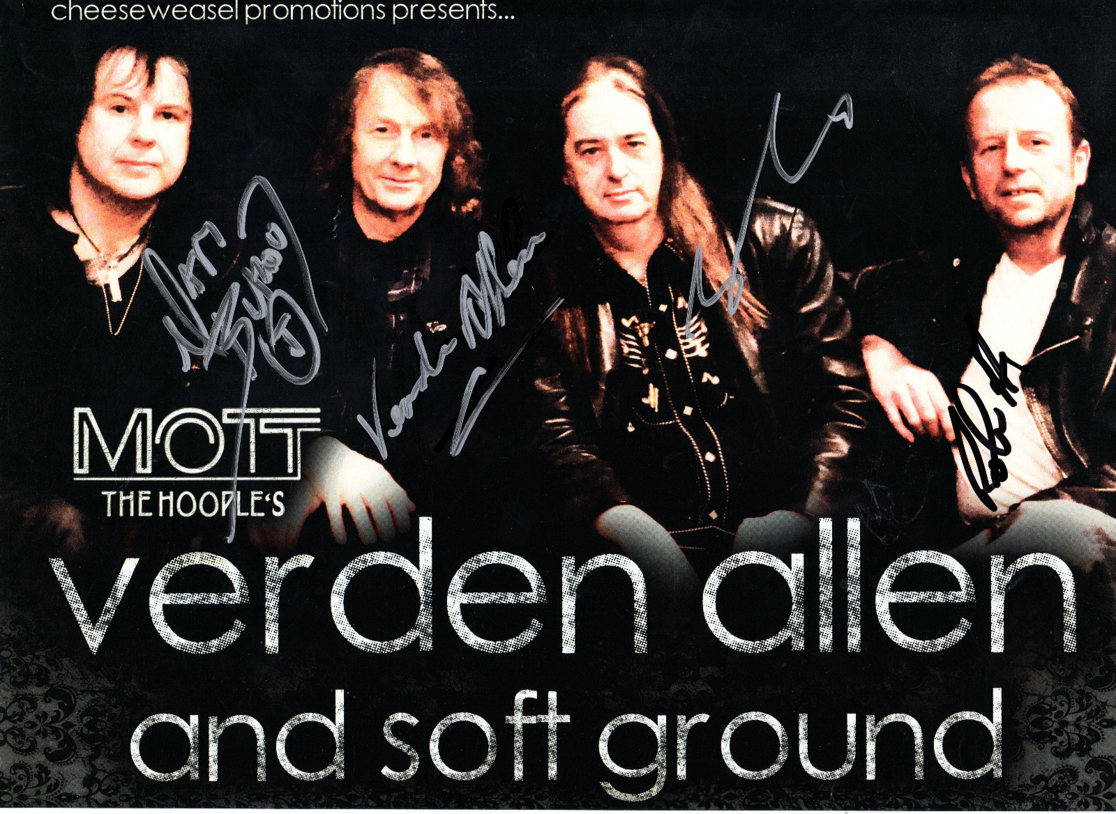 VERDEN ALLEN & SOFT GROUND - Signed 12x8 Poster Page - MUSIC | eBay
