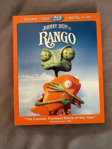 Rango (Blu-ray / DVD, 2-Disc) + OOP Slipcover | eBay