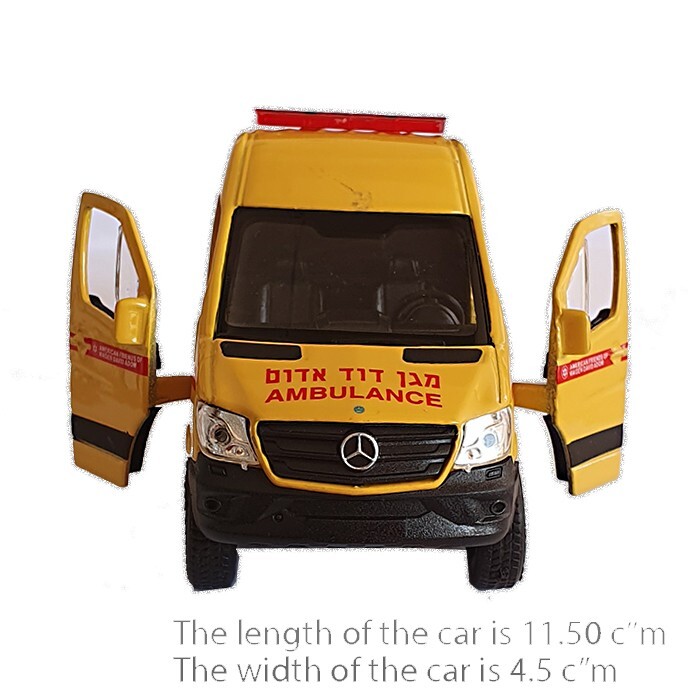 Israeli Magen David Adom Intensive Care Mercedes Benz Sprinter Van ...