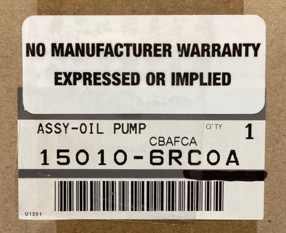 15010-6RC0A Nissan Oil Pump NEW OEM!! 150106RC0A | eBay