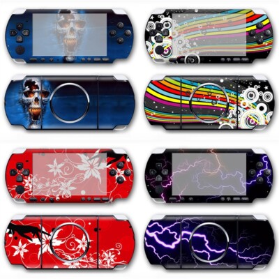 Skull 108 Console Vinyl Wallpaper Decal Skin Sticker for Sony PSP 3000 ...